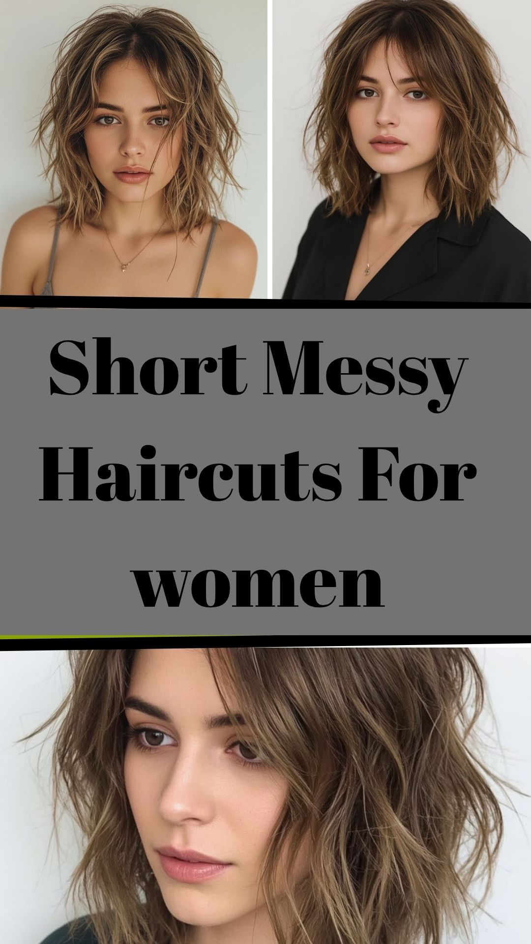 Short Messy Haircuts For Women: 35 Styles to Rock This Season! - flurivio